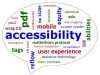 Tagged PDF - PDF Accessibility Word Cloud - Accessibility is the right ...